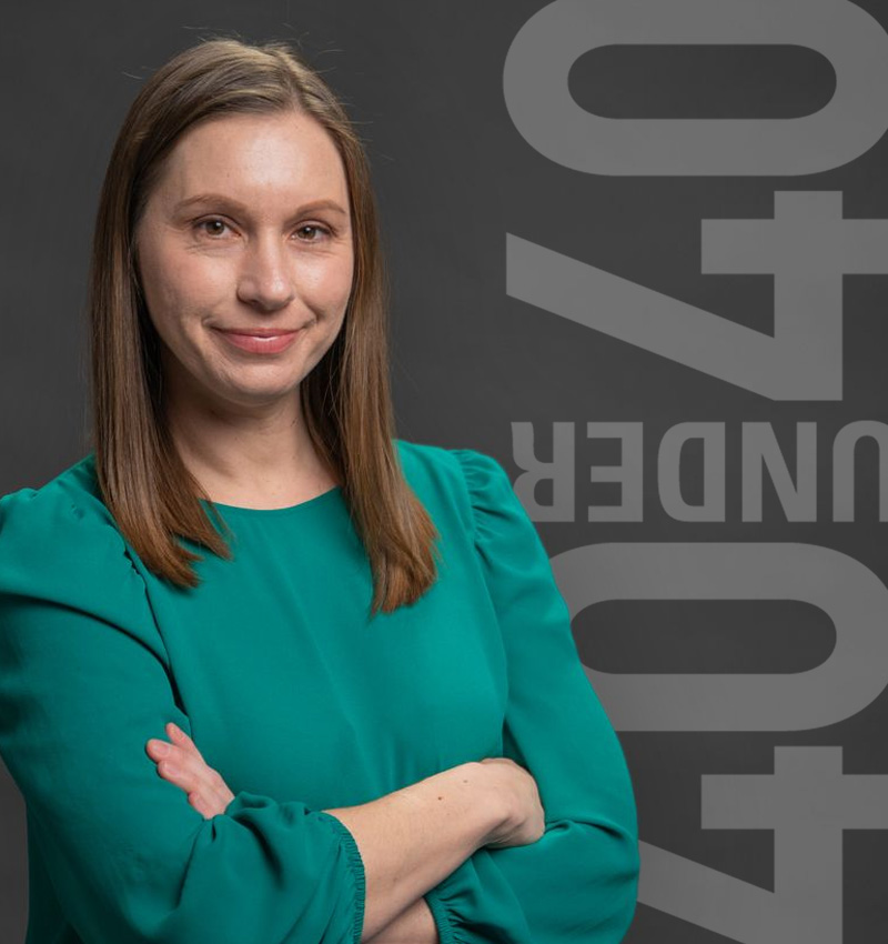 Kimberly Bubeck 40 Under 40 Award | E10K